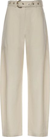 Pinko Pinko, Femme, Pantalons, Beige, Taille: 38 FR Lexy Wide Pantalons