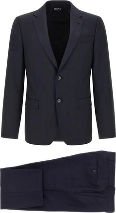 Ermenegildo Zegna Homme, Costumes, Bleu, Taille: 3XL Costume Crois&eacute;