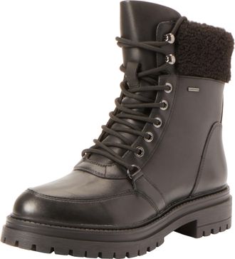 Geox D IRIDEA B ABX Ankle Boot, Black, 35 EU