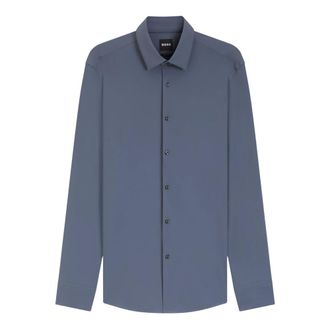 HUGO BOSS Homme, Chemises, Bleu, Taille: 4XL P-Hank-S-K-261 Chemise