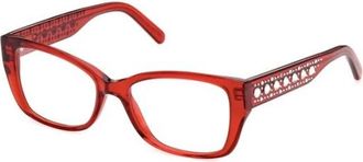 Swarovski Authentische Brille mit Premium-Qualit&auml;t - - Accessories - unisex - Rot - 52 MM
