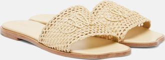 Chloé Chloé Mules Soleil brodées à logo