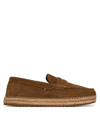 Tommy Hilfiger Espadrilles Flexible Hilfiger Sde Espadrille FM0FM05794 Braun