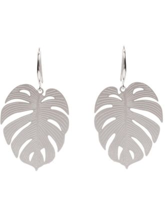 Gemshine Ohrhänger Tropische Blätter
