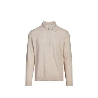 Selected Pull col italien en laine m&eacute;rinos