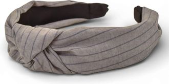styleBREAKER Haarschmuck Haarreif Gestreift mit Twist Knoten