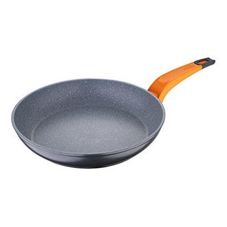 San Ignacio Lavacio - 26 cm Pfanne - Hergestellt in geschmiedetem Aluminium - Whitford Grey Innen- und Au&szlig;enmarbor