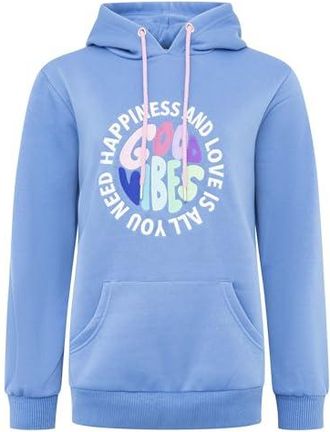 Zwillingsherz Sweat à capuche pour femme - Sweat à capuche surdimensionné douillet - Sweat doux pour femme - Look élégant pour le printemps, lautomne et lhiver - Vê