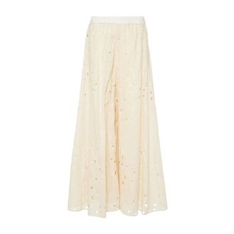 Gentryportofino Damen, Hosen, Beige, SGr&ouml;&szlig;e