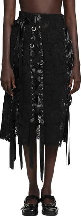 Simone Rocha Unraveling Ribbon Ring Skirt