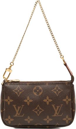 Louis Vuitton mini sac à main monogrammé Pochette Accessoires (2021) - Marron