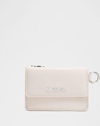 lululemon Leather Alternative Front-Flap Card Case