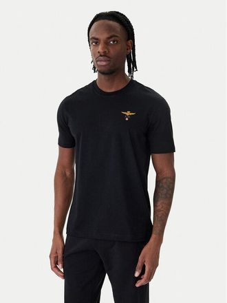 Aeronautica Aeronautica Militare T-Shirt 261TS1580UJ00372 Schwarz Regular Fit