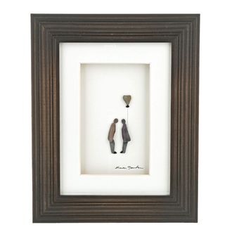 Enesco The Sharon Nowlan Collection Love Is In The Air 20 X 25Cm Framed Picture