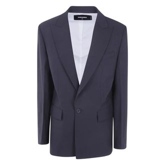 Dsquared2 Woll-Sakko - - Jackets - Damen - Schwarzk - M
