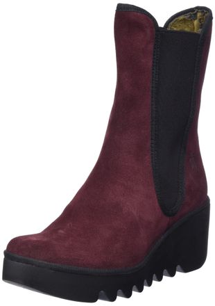 FLY London Fly London Damen Byro395fly Chelsea-Stiefel, Wein, 40 EU