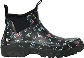 Viking Femme Hovin Neo Low Bottes de Pluie, Noir/Multicolore, 42 EU