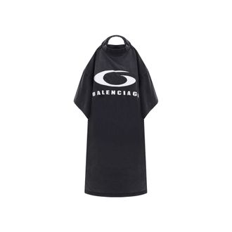 Balenciaga Icon Print T-shirt Robe