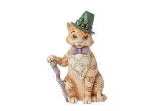 Enesco Heartwood Creek by Jim Shore Irish Orange Tabby Figurine