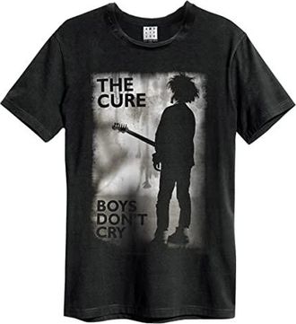Amplified T-shirt unisexe - The Cure - Boys Don&acute;t cry, Charbon, Boys Don&acute;t Cry, anthracite, XXL