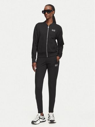 Emporio Armani Jogginganzug 8NTV60 TJFQZ 1200 Schwarz Regular Fit