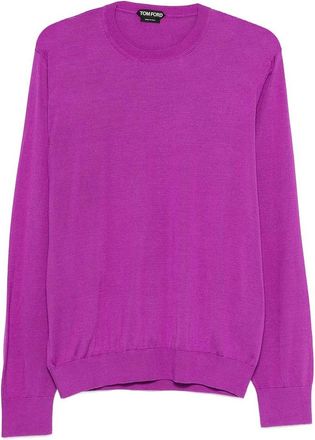 Tom Ford Pull Col Rond - Violet
