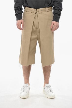 Givenchy Cotton-Blend Shorts with Front Pleats size 46