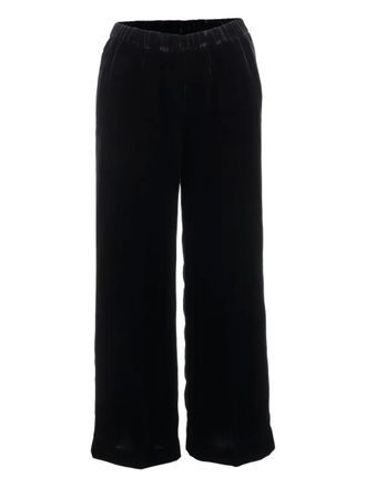 Aspesi pantalon de jogging en velours - Noir