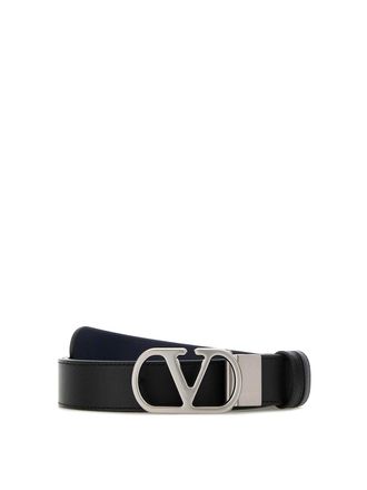Valentino Garavani Ceinture - Bleu Fonc&eacute;