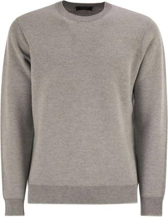 PESERICO Homme, Pulls, Gris, Taille: 2XL Pull Fine Maille Ras du Cou