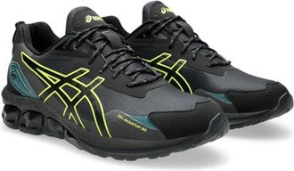 Asics Homme Gel-Quantum 180 LS Sneaker, Noir/Citron Vert NÉON, 41.5 EU