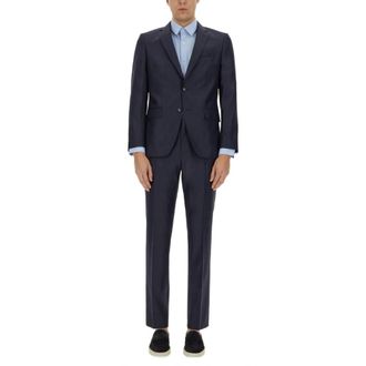 HUGO BOSS Homme, Costumes, Bleu, Taille: 2XL Single Breasted Suits