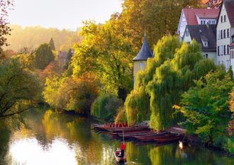 Calvendo Poster 59,4 x 42,0 cm Querformat Ein Motiv aus dem Kalender Tübingen im Fokus| Bilder, Kunstdruck, Wandbild, Wanddeko, Prints ohne Rahmen