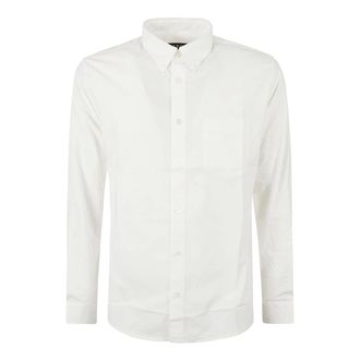 A.P.C. A.p.c., Homme, Chemises, Blanc, Taille: L Chemise Formelle Edouard Logo