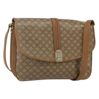 Celine Sac bandouli&egrave;re en toile Pre-owned - Femme - Pre-owned - Brun - Taille: ONE Size