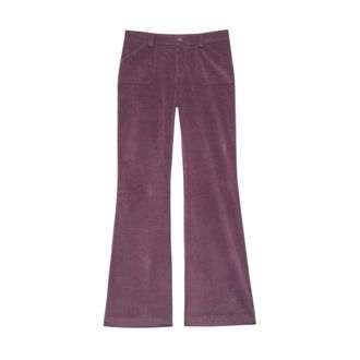 Ines De La Fressange Femme, Pantalons, Violet, Taille: 38 FR Charlyse Pantalons