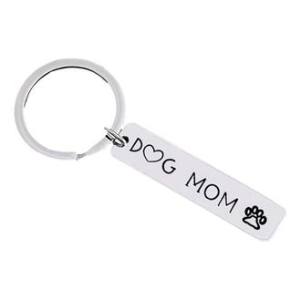 Generic Porte-cl&eacute;s dr&ocirc;le de propri&eacute;taires danimaux de compagnie - Portte-cl&eacute;s en m&eacute;tal pour maman de chien, porte-cl&eacute;s pour animal de compagnie ami | Porte-cl