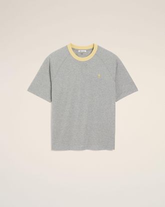 Ami T-Shirt Gris Ami De Coeur En Coton Gris - XXXL - Homme