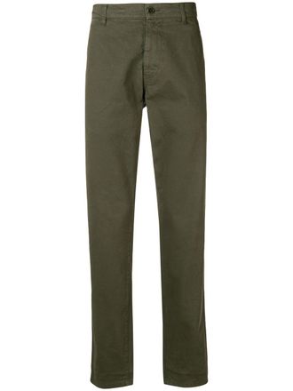 Aspesi Schmale Chino - Grün