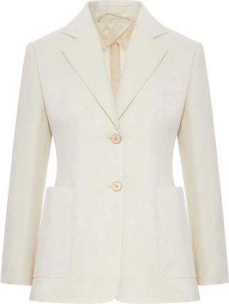 Max Mara Femme, Vestes, Beige, Taille: 36 FR Blazers