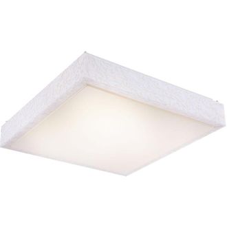 Globo Lighting Plafonnier led 48 watts plafonnier &eacute;clairage m&eacute;tal blanc lampe luminaire 41679