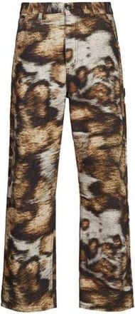 Carhartt Work in Progress Jean large imprim&eacute;