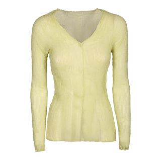 Issey Miyake Femme, Blouses et Chemises, Vert, Taille: 40 FR Blouses
