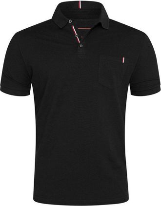 Rello & Reese Poloshirt RRGALENA Herren Kurzarm Polo-Hemd T-Shirt in Piqué-Qualität