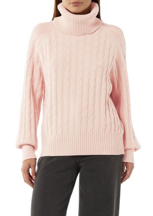 Comma Strickpullover mit hohem Rollkragen