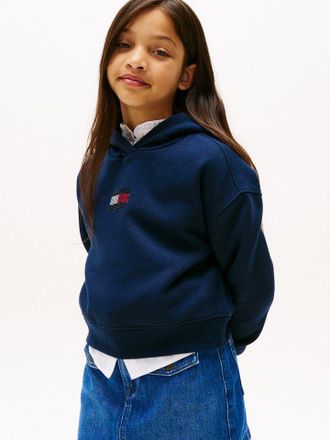 Tommy Hilfiger Kapuzensweatshirt RHINE STONE FLAG HOODIE Kinder bis 16 Jahre