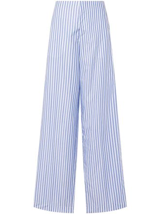 Philosophy di Lorenzo Serafini pantalon à rayures - Bleu