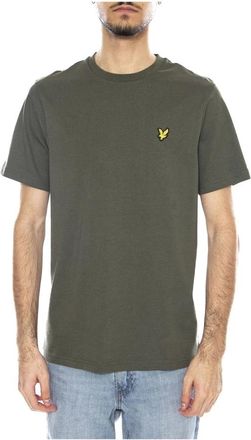 Lyle & Scott Homme, Tops, Vert, Taille: S Plain T-Shirt