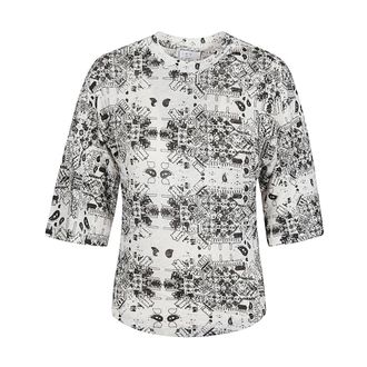 Iro Walia Leinen T-Shirt - - Tops - Damen - Mehrfarbig - S