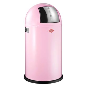 WESCO Wesco 175 831 Pushboy Abfallsammler 50 Liter Pink, 40 x 76.5 x 40 cm